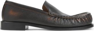 Dries Van Noten Homme, Chaussures, Brun, Taille: 44 EU Mocassins en Cuir de Veau