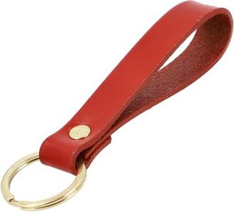 Gusti Porte - clés en cuir Pendentif en cuir porte-clés Tammo en cuir rouge à graver