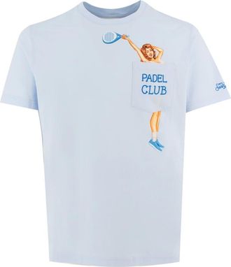 MC2 Saint Barth Homme, Tops, Bleu, Taille: XL Austin T-shirt