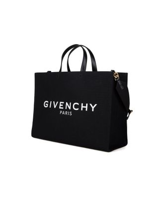 Givenchy Womens Black Cotton Tote Bag