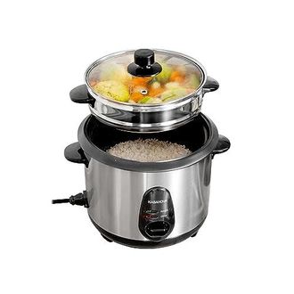 KASANOVA W900 LT2.2 2-IN-1-REISKOCHER UND DAMPFGARER AUS EDELSTAHL, Geld