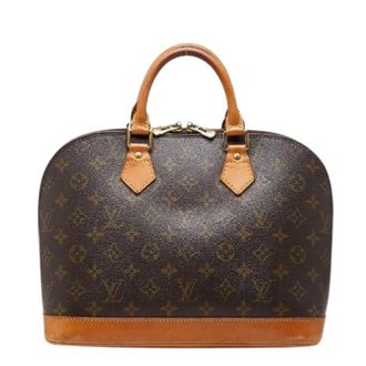Louis Vuitton Sac &agrave; main Alma Monogram Pre-owned - Femme - Pre-owned - Brun - Taille: ONE Size