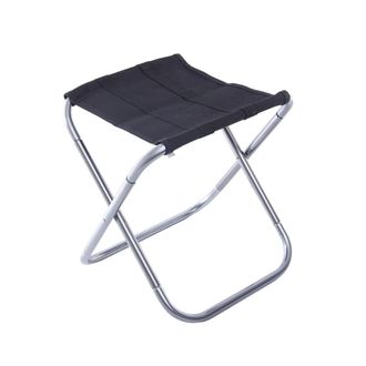 PartyKindom Faltstuhl Campingstuhl Aluminiumlegierung Tragbarer Anglerstuhl für Outdoor Aktivitäten für Angeln BBQ und Reisen Leicht und Kompakt