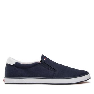 Tommy Hilfiger Sneakers aus Stoff Tommy Hilfiger Harlow 2D FM0FM00597 Dunkelblau