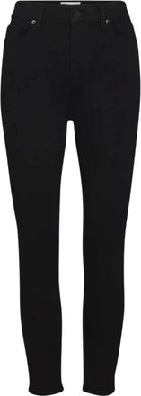 Frame Denim Femme, Jeans, Noir, Taille: W24 Le High Skinny