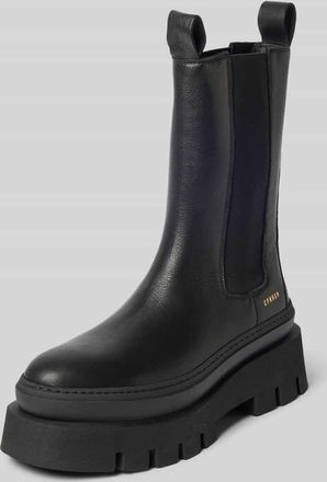 Copenhagen Stiefel aus echtem Leder mit Logo-Detail