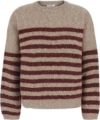 Brunello Cucinelli Damen, Strickwaren, Braun, MGr&ouml;&szlig;e