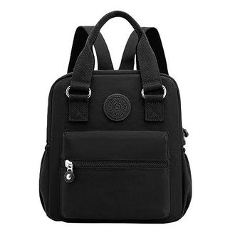 Generic Sac &agrave; Dos Femme L&eacute;ger et R&eacute;sistant pour &Eacute;cole et avec Compartiment Ordinateur Portable