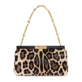 Dolce & Gabbana Femme, Sacs, Beige, Taille: ONE Size Marlene Grand Sac Port&eacute; &Eacute;paule