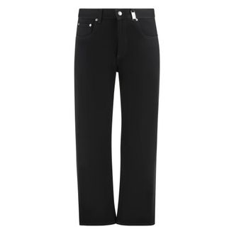 Alexander McQueen Herren, Jeans, Schwarzk, XLGröße