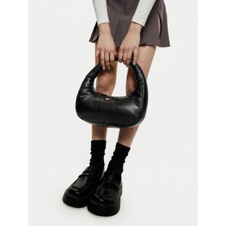 Tommy Jeans Handtasche Tommy Jeans Tjw Pillow Shoulder Bag AW0AW16977 Schwarz