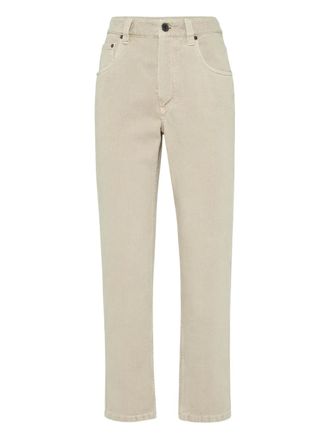 Brunello Cucinelli pantalon à coupe droite - Tons neutres