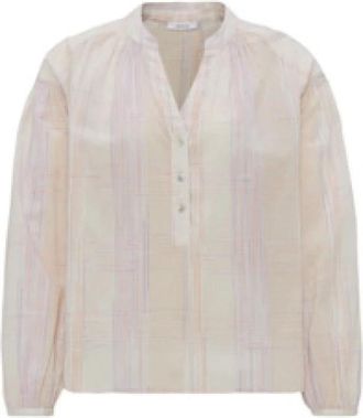OPUS Klassische Damen-Tunika in Unifarbe - - Blouses & Shirts - Damen - Beige - S