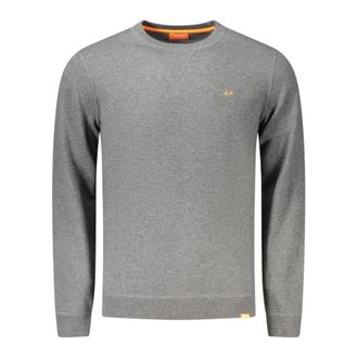 Sun 68 Rundhals-Strickware - - Knitwear - Herren - Grau - XL