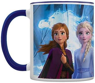 Disney Die Eiskönigin MGC25516 2 Tasse aus Keramik, 315 ml