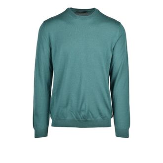Zanone Pullover Rundhals - - Knitwear - Herren - Gr&uuml;n - XL