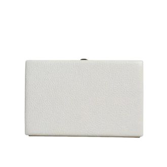 Dolce & Gabbana Pre-owned Cuir pochettes-minaudieres - Femme - Pre-owned - Blanc - Taille: ONE Size