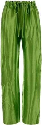 Khaite Femme, Pantalons, Vert, Taille: 38 FR Rohen Pant