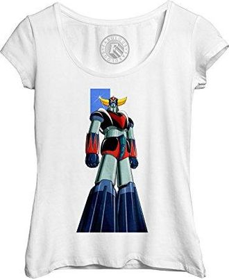 Fabulous T-Shirt Femme Col Rond Echancré goldorak go Nagai Manga
