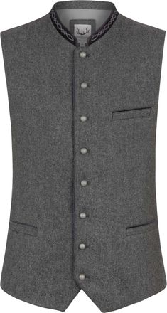 Stockerpoint Fabricio Herren Trachtenweste, graphit, 56