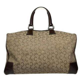 Celine Sac Boston Triomphe Vintage Pre-owned - Femme - Pre-owned - Brun - Taille: ONE Size