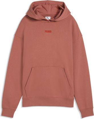 Puma Hoodie confort Essentials Elevated Femme, V&ecirc;tements, Rouge, S