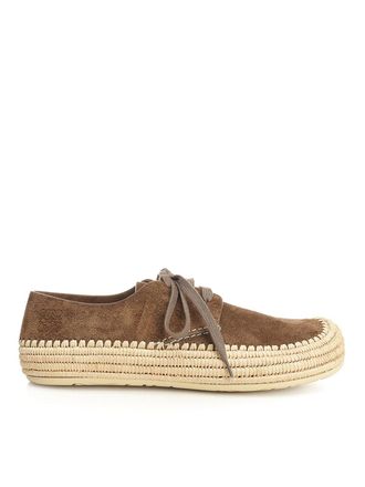 Loewe Chaussures &Agrave; Lacets - Marron