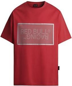Pepe Jeans London Red Bull Racing X Pepe Jeans RBR Mesh Film Logo Tee T-Shirt, Red (Mars Red), XL Homme