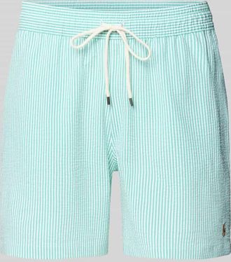 Ralph Lauren Regular Fit Badeshorts aus Baumwoll-Mix Modell TRAVELER