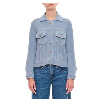 Barrie Damen, Strickwaren, Blau, SGr&ouml;&szlig;e