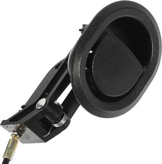 Valiclud Recliner Release Pull Handle mit Stahlseil Ersatzgriff f&uuml;r Relaxsessel Langlebiger Schwarzer Abs Einfache Montage Kompatibel mit Meisten Sofas und Sch