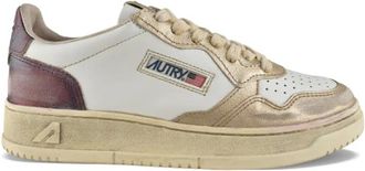 Autry Femme, Chaussures, Multicolore, Taille: 35 EU Medalist Low Super Vintage