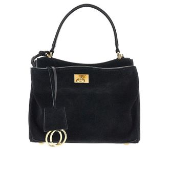 Balenciaga Suede leather mini Rodeo bag Woman One Size