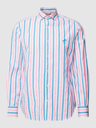 MC2 Saint Barth Regular Fit Freizeithemd mit Streifenmuster Modell PAMPLONA