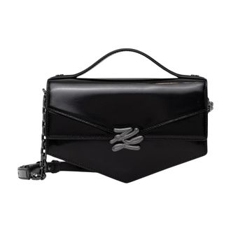 Karl Lagerfeld Studio Autograph Umh&auml;ngetasche - - Bags - Damen - Schwarzk - ONE SIZE