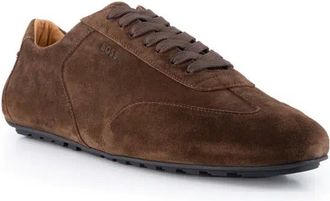 HUGO BOSS Herren Sneaker braun Veloursleder
