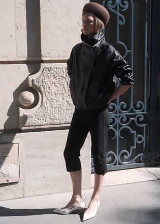 Mango Veste cuir col chemin&eacute;e noir - Femme - XL - MANGO