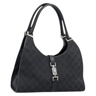 Gucci Sac bandouli&egrave;re vintage Pre-owned - Femme - Pre-owned - Noir - Taille: ONE Size