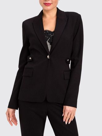 Twin-Set Kurz geschnittener Einreiher-Blazer aus Viskose