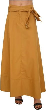 Nenette Femme, Jupes, Orange, Taille: 38 FR Gonna Curcuma
