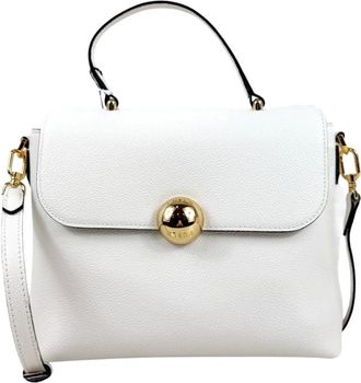 Furla Femme, Sacs, Blanc, Taille: ONE Size Moonlight S Handbag