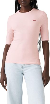 Levi's Damen Luca Slim Tee T-Shirt, Potpourri Rib, XS