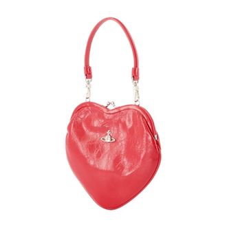 Vivienne Westwood Belle Heart Shoulder Bag - Red