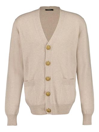 Balmain cardigan à boutonnière - Tons neutres