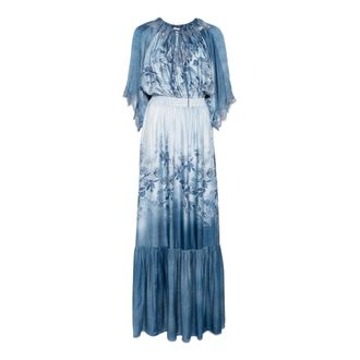 Ermanno Scervino Mfb32 Abito - - Dresses - Damen - Blau - M