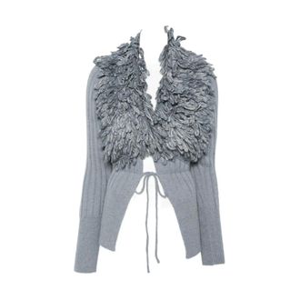 Liu Jo Femme, Pulls, Bleu, Taille: 36 FR Cardigans