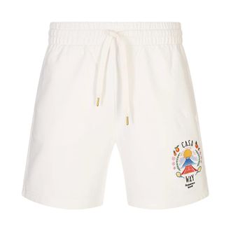 Casablanca Homme, Shorts, Blanc, Taille: XL Shorts d&eacute;contract&eacute;s