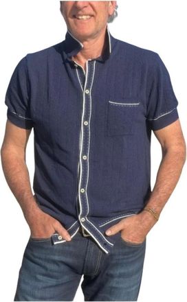 Bob Homme, Pulls, Bleu, Taille: L Bruce Cardigan