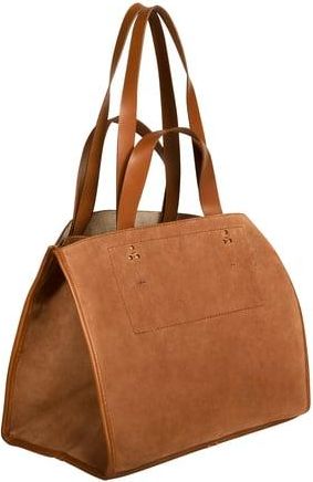 Jerome Dreyfuss Sac cabas L&eacute;on M en cro&ucirc;te de cuir