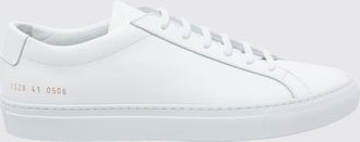 Common Projects Achilles Low Sneakers aus glattem Kalbsleder mit laminiertem Logo